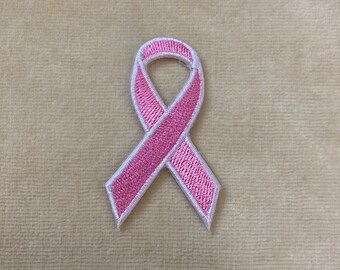 Breast Cancer 3x3-inch Embroidered Patch "hope, Believe, Love" Iron or ...