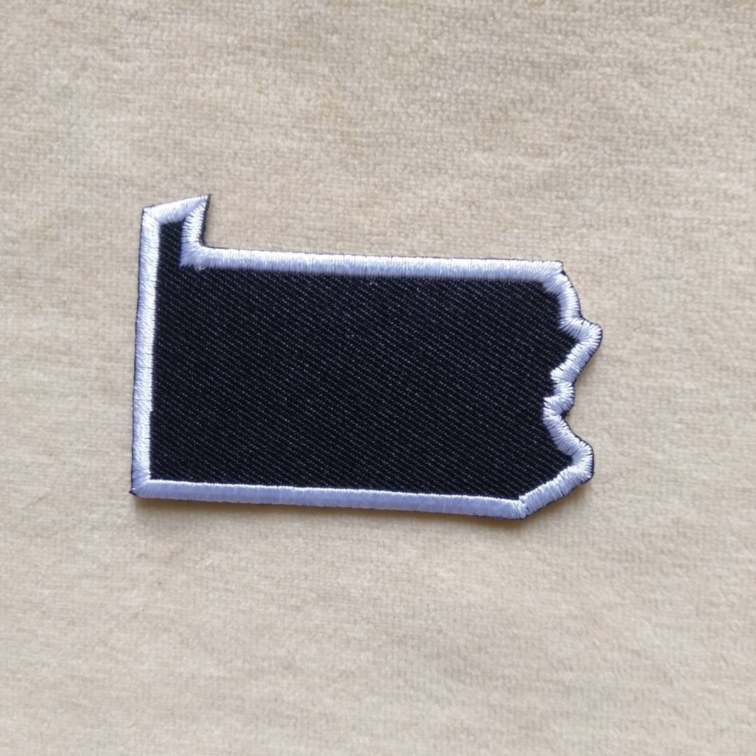 Pennsylvania State Iron on Patch - Etsy