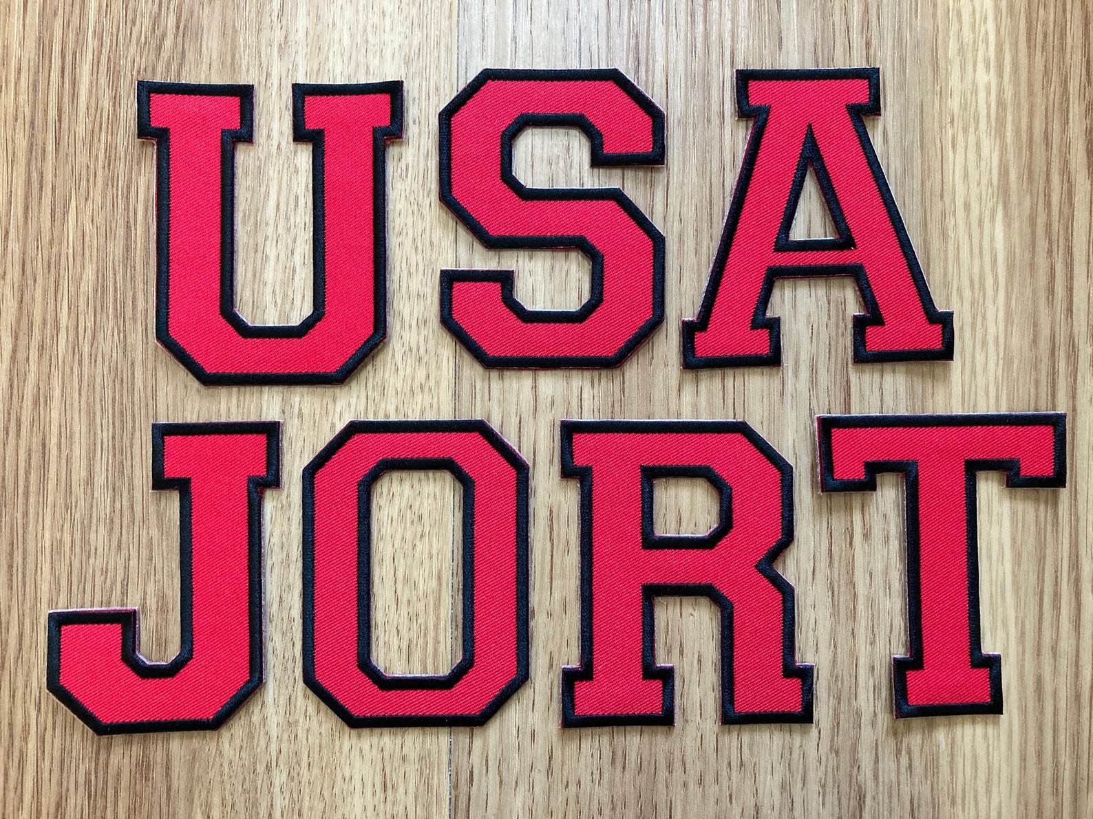 3 Inches Standard Varsity Letter Iron on Patch | Etsy