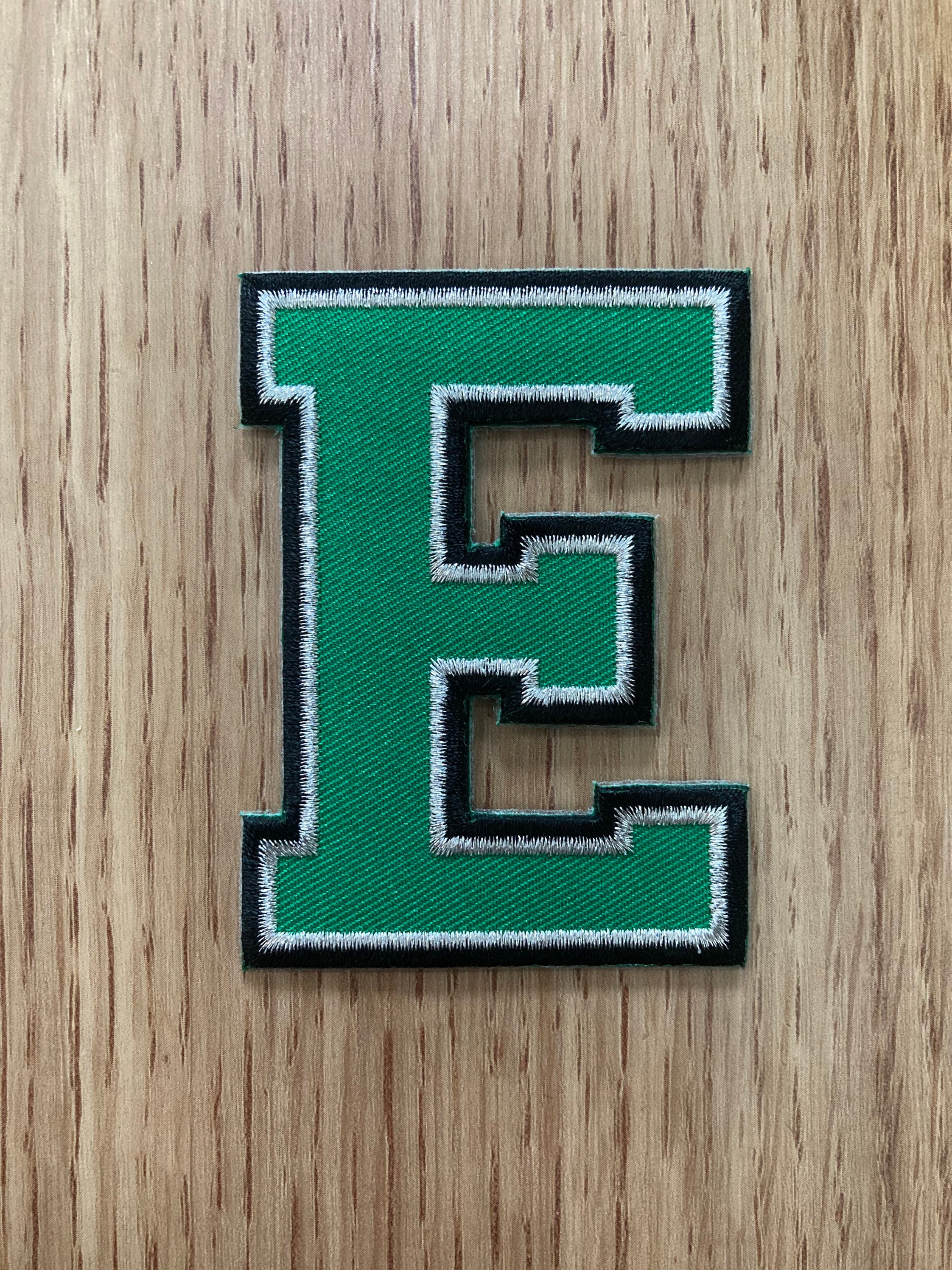 3 Inches Double Outline Varsity Letter Iron on Patch - Etsy