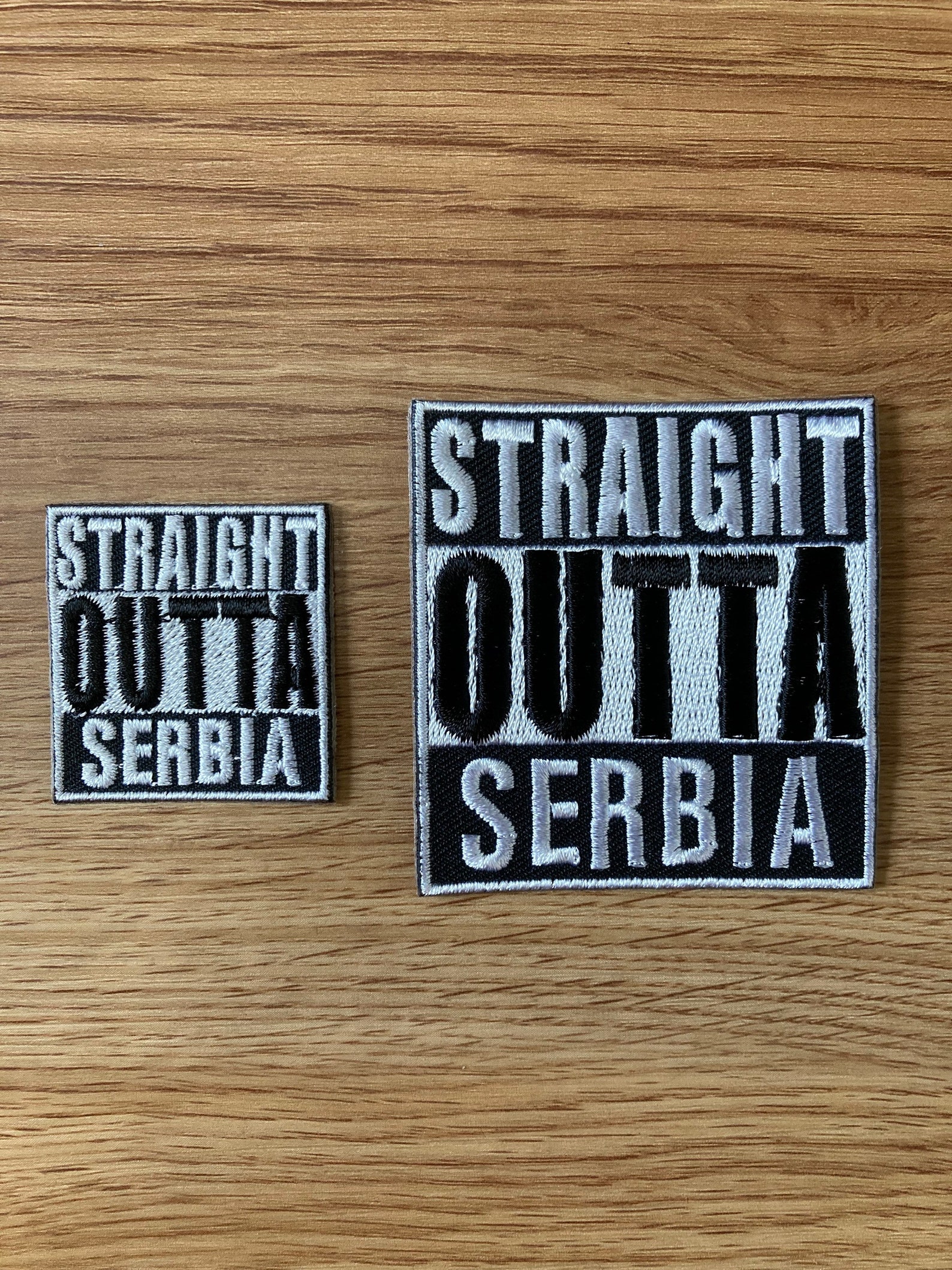 STRAIGHT OUTTA HARLEM Custom Personalized Iron on Patch - Etsy