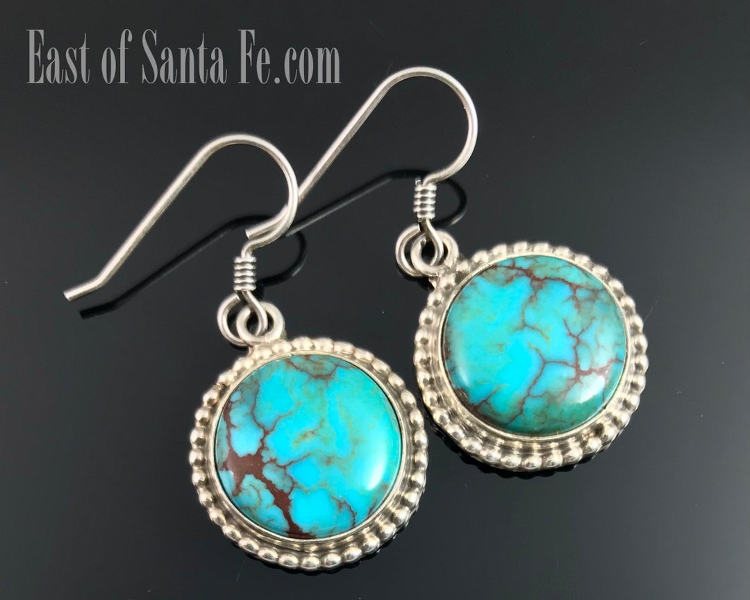 Prince Mine Egyptian Turquoise Navajo Native American Earrings - Burt ...