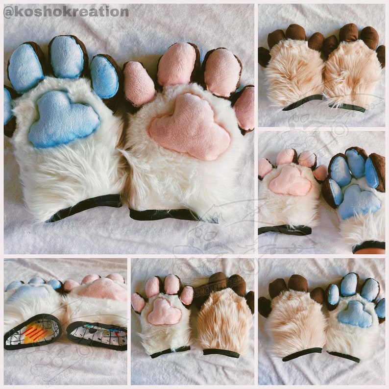 Custom Fursuit Paws - Etsy