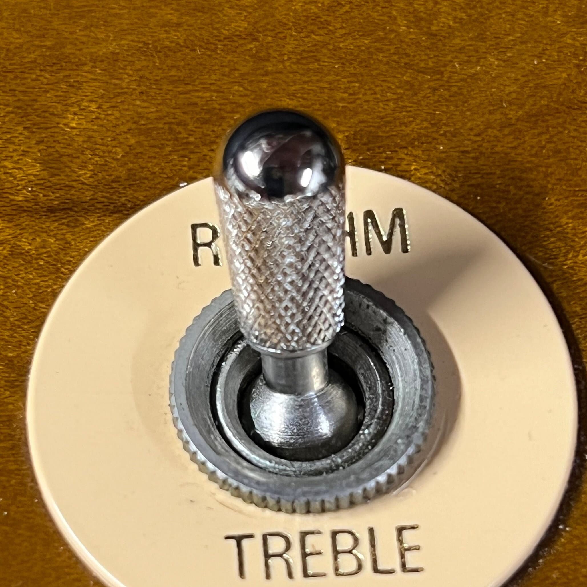 Nickel Knurled 3 Way Toggle Switch Tip Gibson Style 8/32 USA Style ...