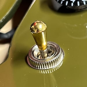 Gold Smooth 3 Way Toggle Switch Tip Epiphone and Ibanez Style 3.5mm ES ...