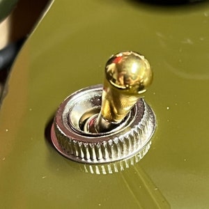 Gold Smooth 3 Way Toggle Switch Tip Epiphone and Ibanez Style 3.5mm ES ...