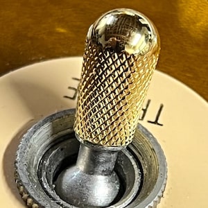 Gold Knurled 3 Way Toggle Switch Tip Gibson Style 8/32 USA Style ...