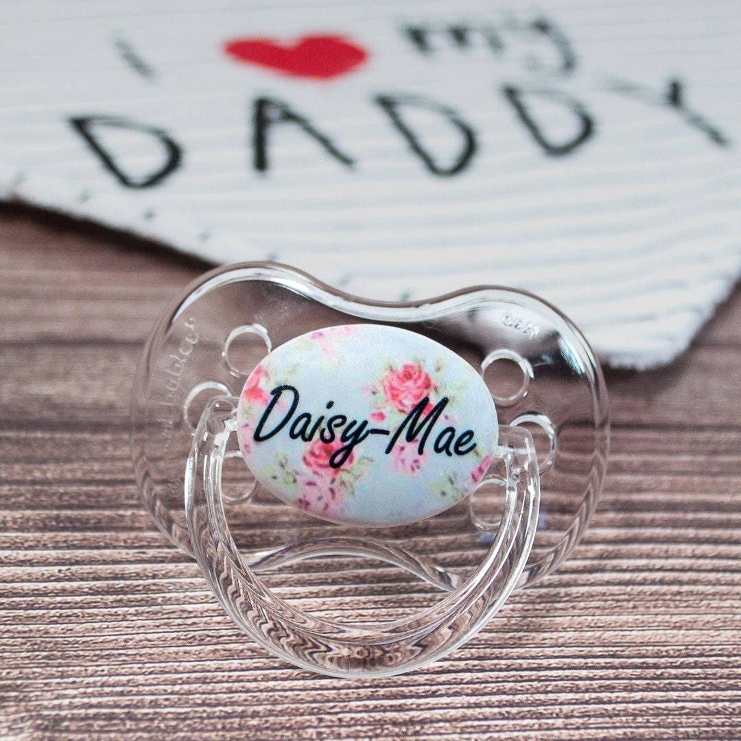 PERSONALISED Dummy Pacifier Soother All Teats Sizes & - Etsy