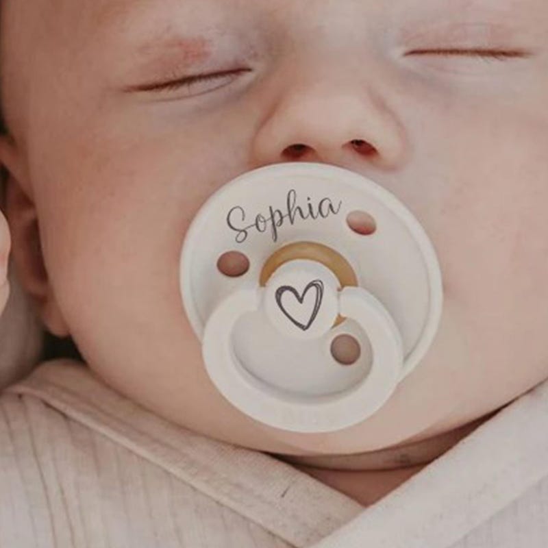 Personalised Bib Dummies - Etsy UK