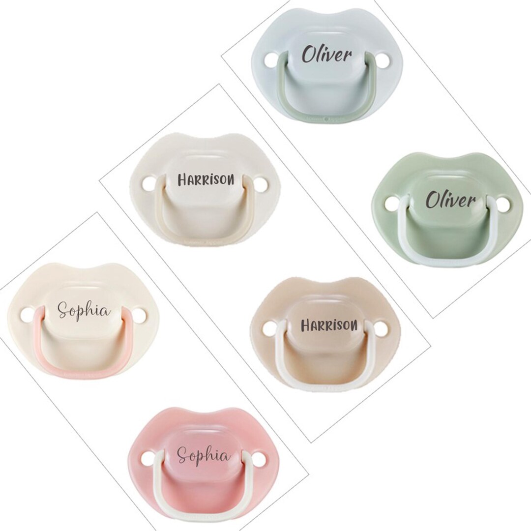 TOMMEE TIPPEE *2-pack* Personalised Dummy Pacifier Soother, Symmetrical ...