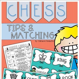 Chess Tips and Matching Game - Etsy