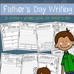 Father's Day Writing Activities - Etsy