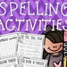 Spelling Homework Activities task Cards, Choice Boards, Tic Tac Toe - Etsy