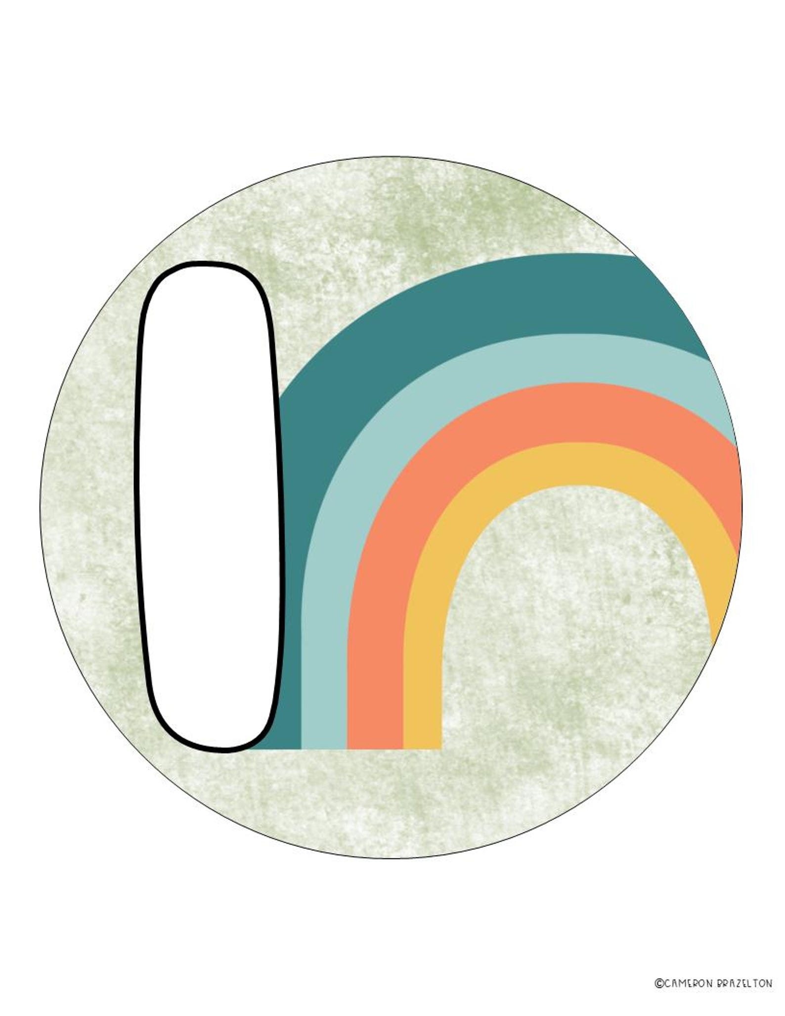 Groovy Retro Theme Science Banner: Classroom Bulletin Board Decor ...