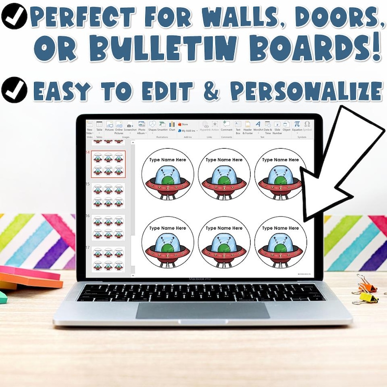 Back to School Door Decorations Bulletin Board Outer Space Theme ...
