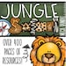 Jungle Safari Classroom Decorations and Management Mega Bundle INSTANT ...