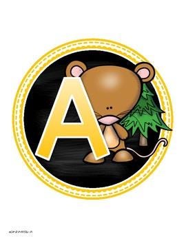 Reading Banner Classroom Decoration Bulletin Board Woodland Animals ...