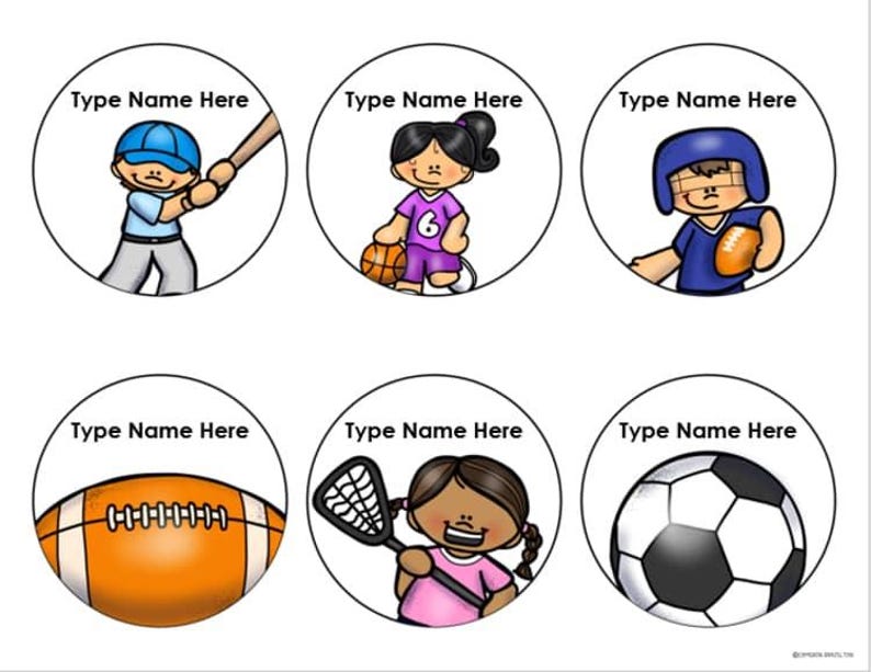 Welcome to Our Classroom Door Sign Display Sports Teamwork Theme ...