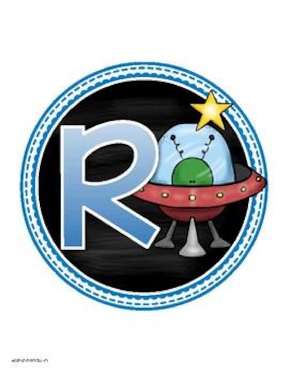 Reading Banner Classroom Decoration Bulletin Board Outer Space Theme ...