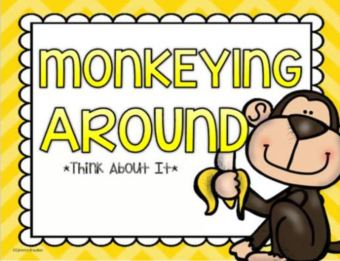 Behavior Clip Chart Jungle Safari Theme - Etsy