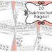 Math Word Problems Color Cut Paste Spring (common Core Aligned) - Etsy