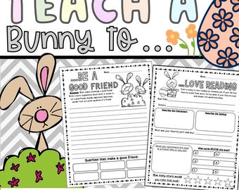 Easter Bunny Writing Activity | Spring Creative Writing Prompts - Etsy