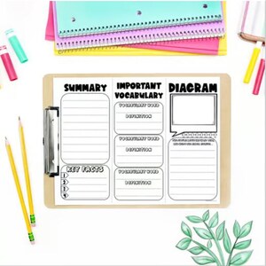 Non Fiction Reading Book Review Brochure Project Trifold - Etsy