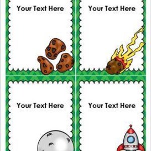 Outer Space Theme Classroom Labels Decorations Editable INSTANT ...