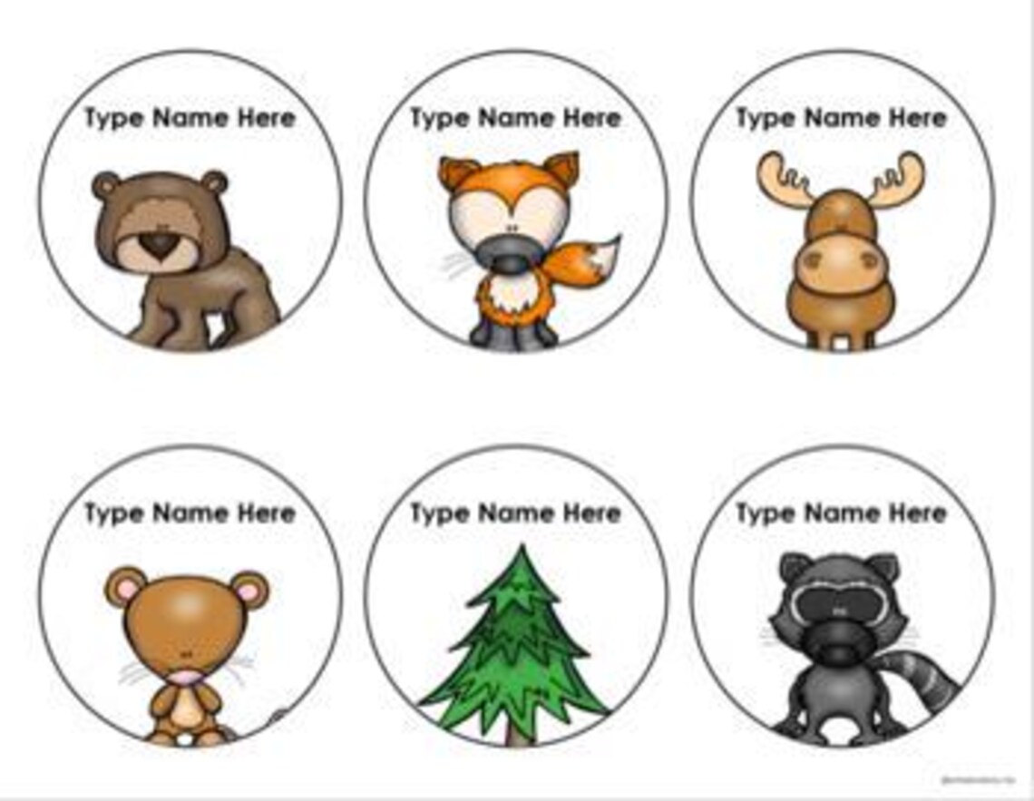 Welcome to Our Classroom Door Sign Display Woodland Animals Theme ...