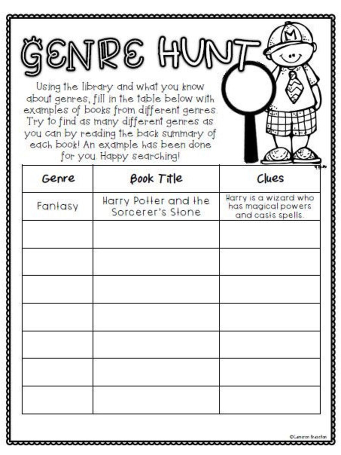 Reading Genre Activities (matching Game, Surveys, Quiz, Book Review) - Etsy