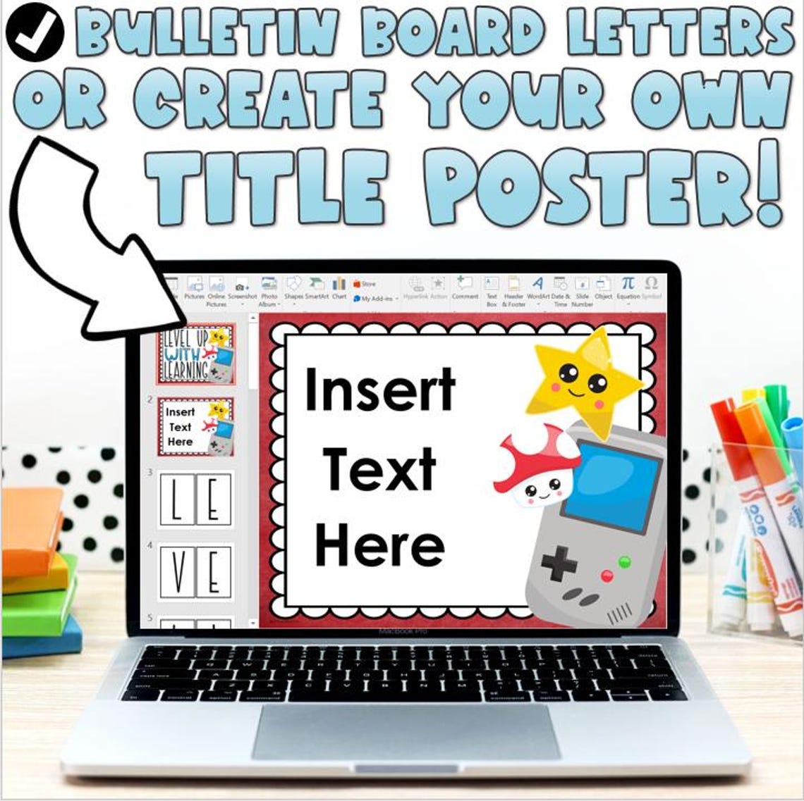 Back to School Door Decorations Bulletin Board Display Video Game Theme ...