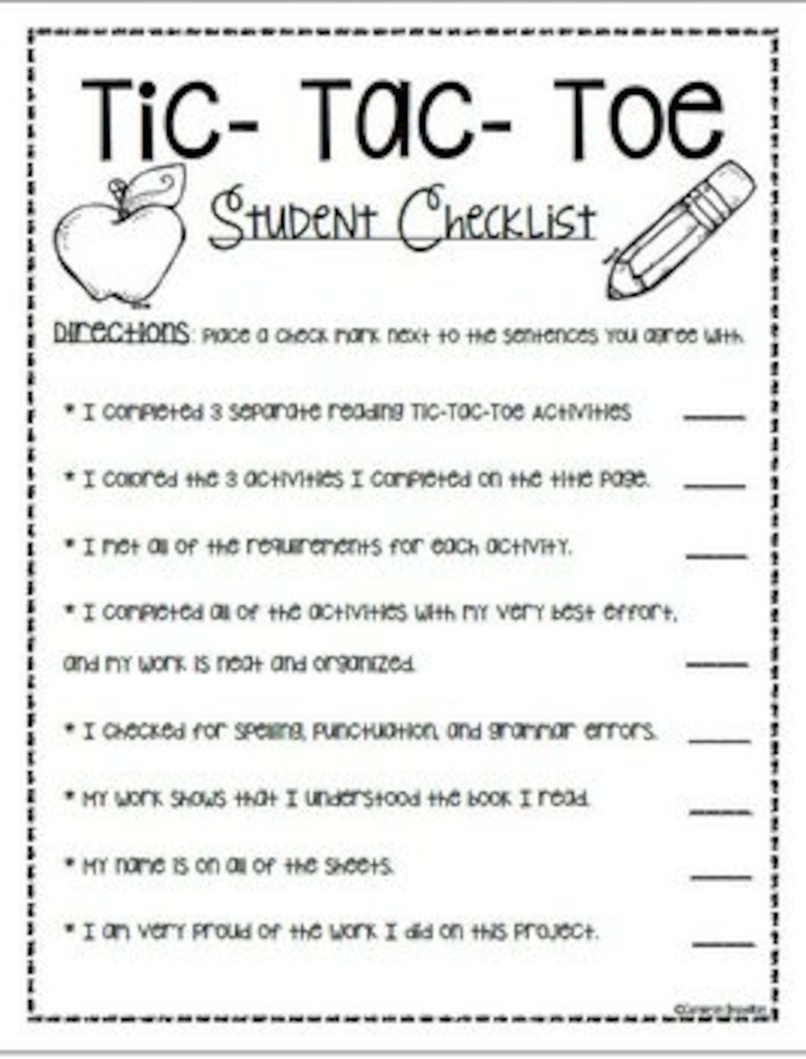 Reading Response Fiction Tic Tac Toe Menu Choice Board - Etsy Canada