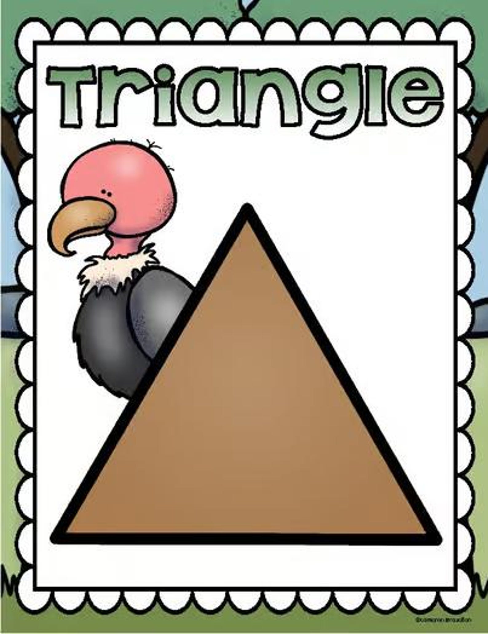 2D Shapes Poster Set Jungle Safari Theme INSTANT DOWNLOAD - Etsy
