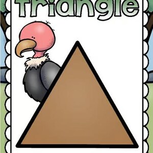 2D Shapes Poster Set Jungle Safari Theme INSTANT DOWNLOAD - Etsy