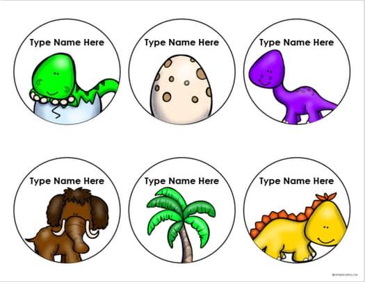 Welcome to Our Classroom Door Sign Display Dinosaur Dino Theme Editable ...