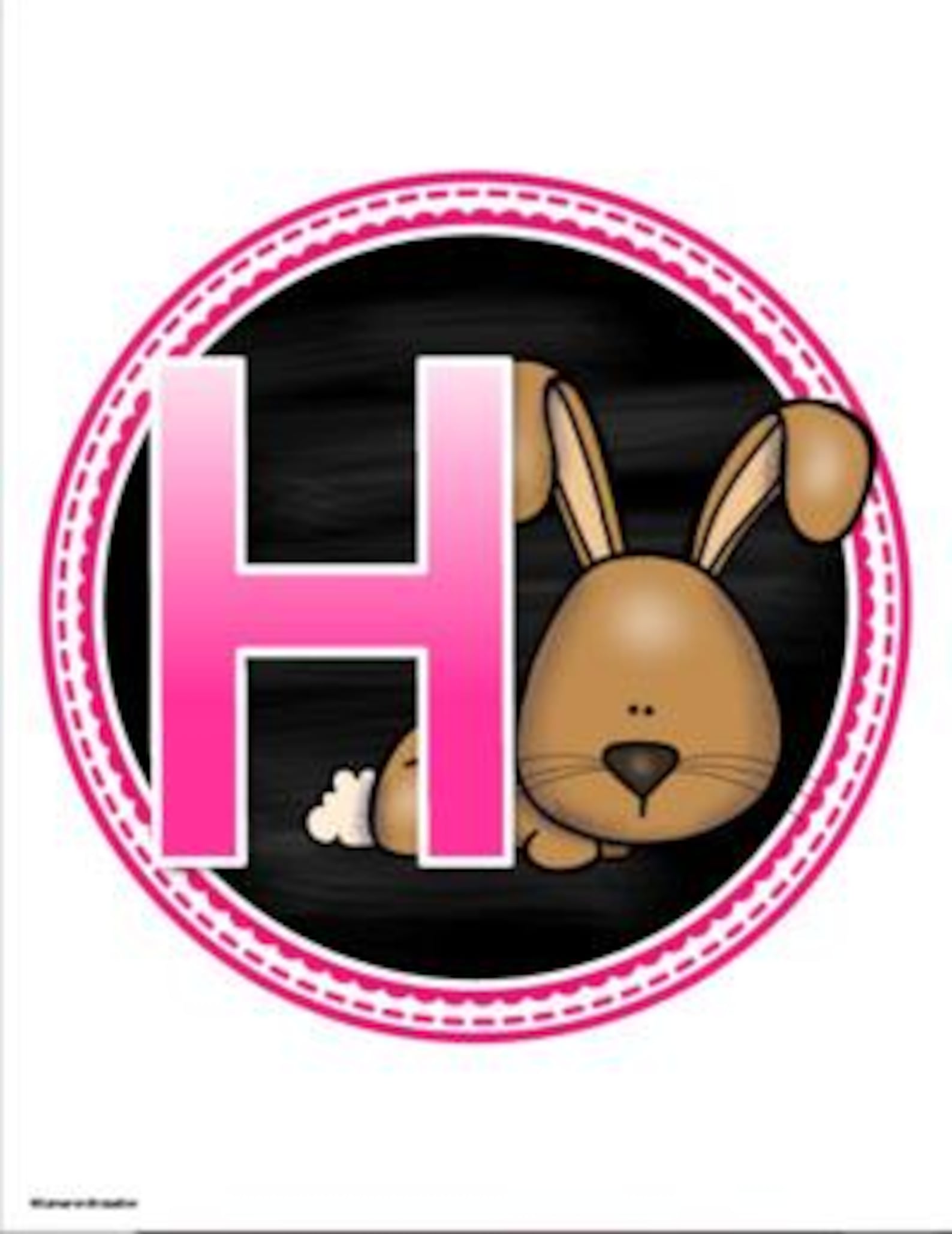 Word Wall Headers Alphabet Banner Posters Signs Woodland Animals Forest ...