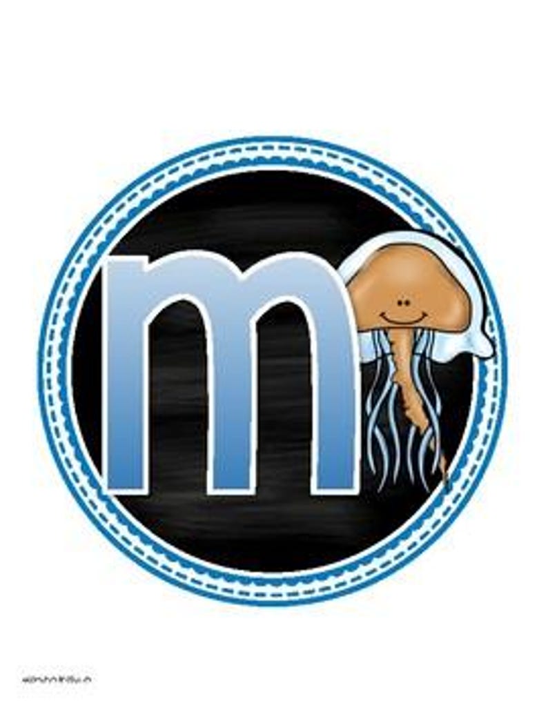 Math Banner Classroom Decoration Bulletin Board Ocean Underwater Theme ...