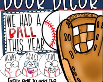 End of the Year Bulletin Board Door Decorations Alligator Theme INSTANT ...