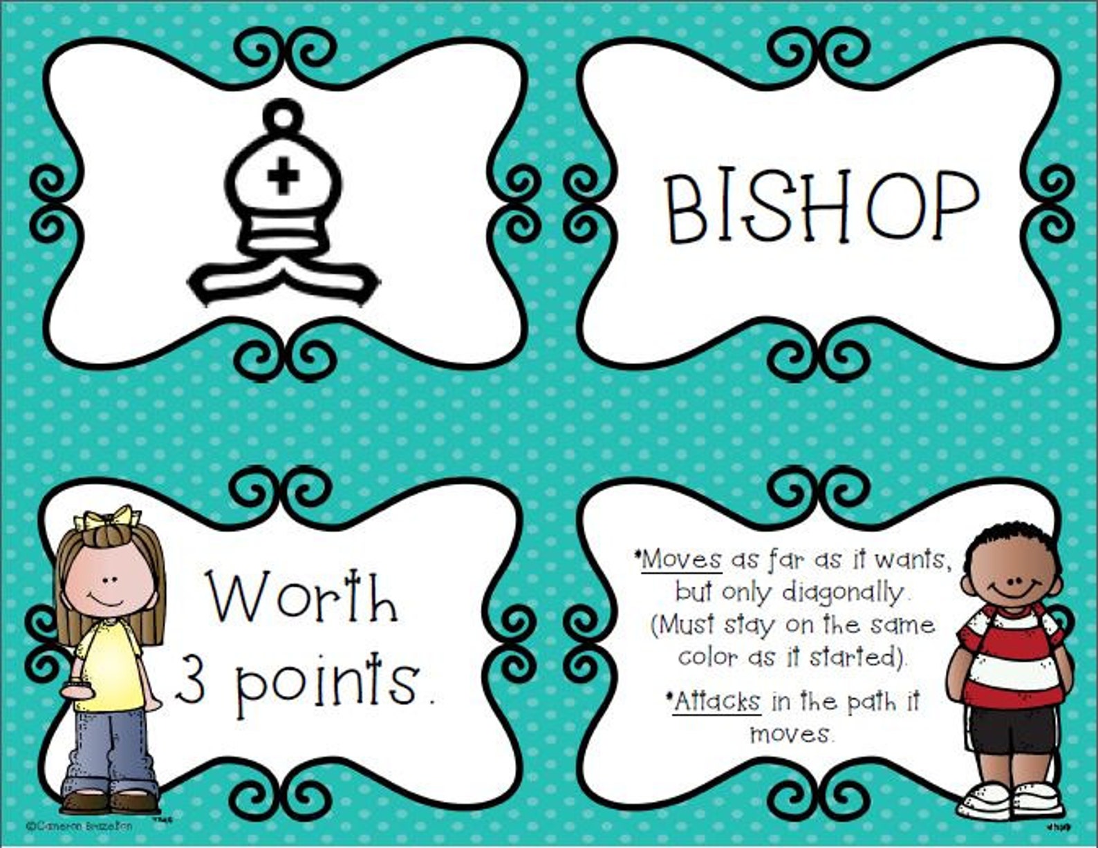 Chess Tips and Matching Game - Etsy