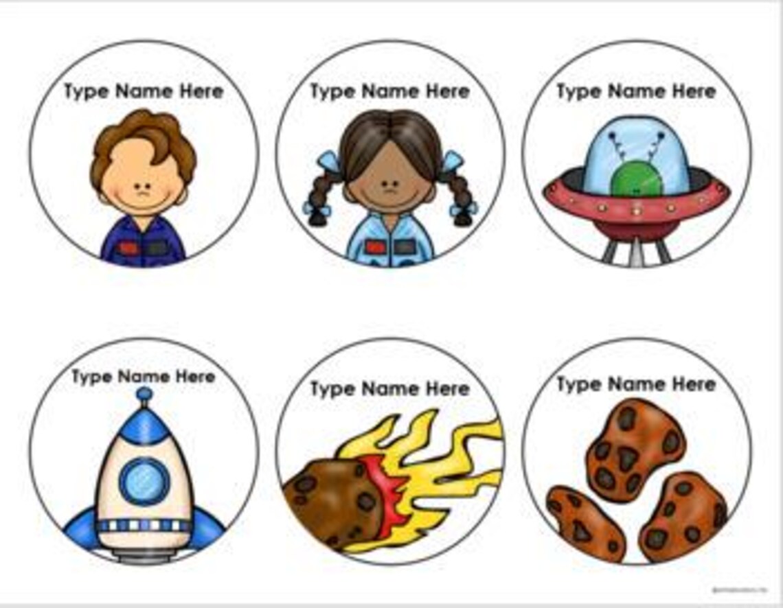 Welcome to Our Classroom Door Sign Display Outer Space Theme Editable ...