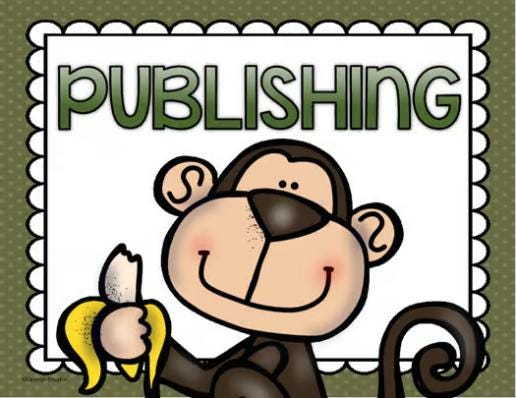 Writing Process Posters or Clip Chart Jungle Safari Theme INSTANT ...