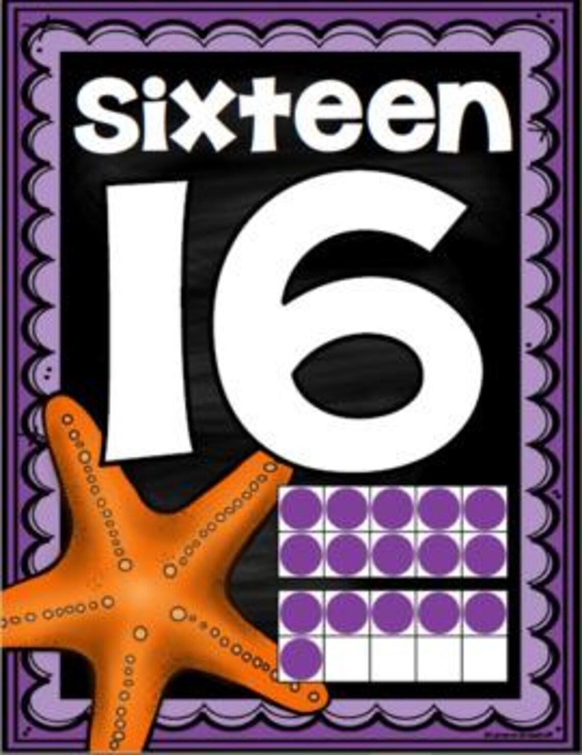 Number Posters Signs 0-20 Ten Frames Ocean Underwater Theme INSTANT ...