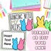 Spring Easter Bunny Peeps Bulletin Board Display Door Decoration ...