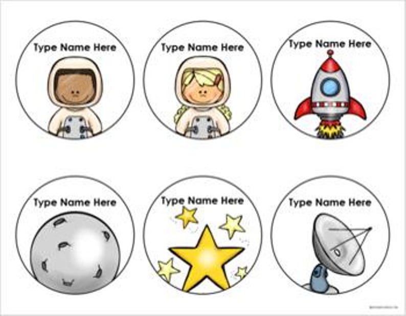 Welcome to Our Classroom Door Sign Display Outer Space Theme Editable ...