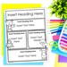 Weekly Newsletter Template Editable Woodland Animals Theme INSTANT ...