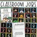Classroom Jobs Helpers Chart Labels Signs Jungle Safari Theme EDITABLE ...