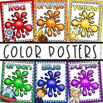 Color Posters Signs Bulletin Board Outer Space Theme INSTANT DOWNLOAD ...