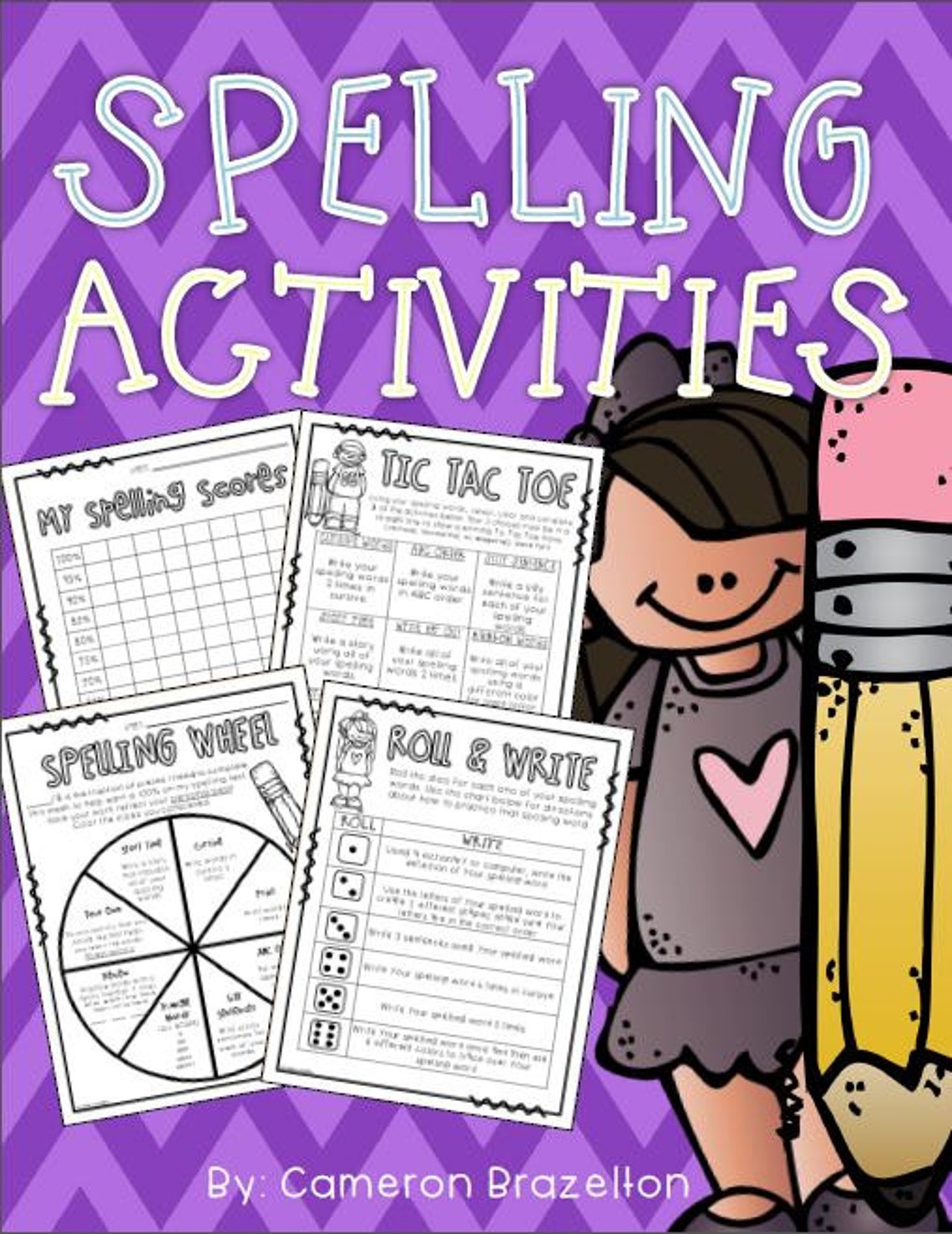 Spelling Homework Activities task Cards, Choice Boards, Tic Tac Toe - Etsy