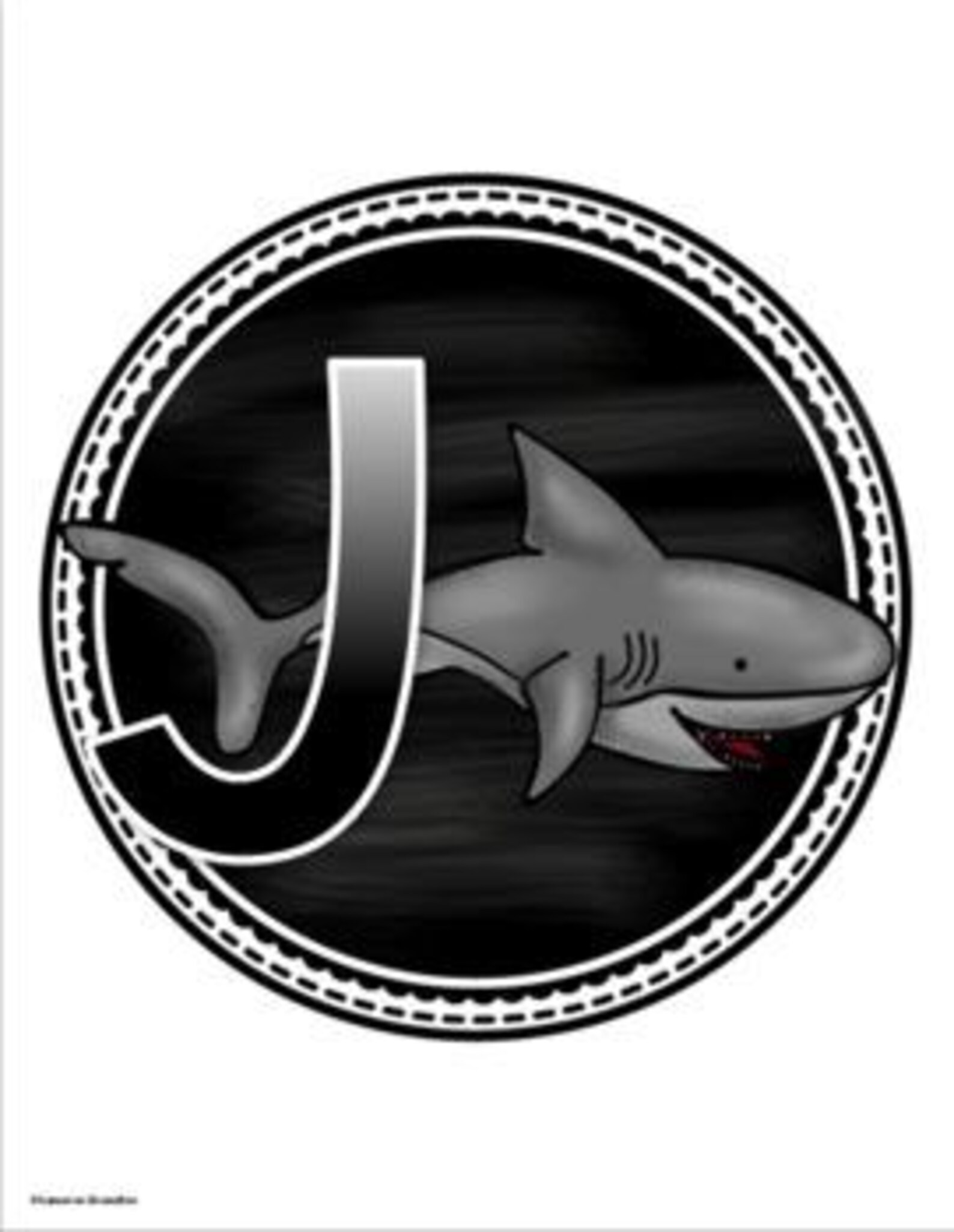 Word Wall Headers Alphabet Banner Posters Signs Ocean Under the Sea ...