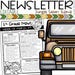 Weekly Classroom Newsletter Template Jungle Safari Theme EDITABLE ...